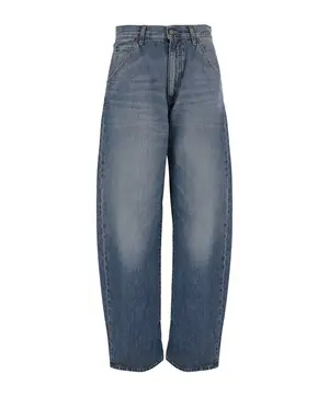 DARKPARK High-waist Wide-leg Jeans - No