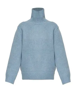 TOTEME Long-sleeve Knit Top - Light Blue