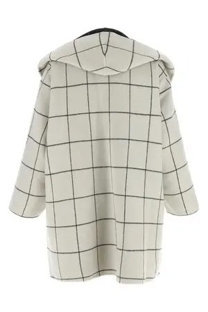 TOTEME Check-pattern Hooded Coat