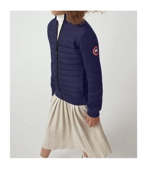 Canada Goose Logo Patch Knitted Jacket