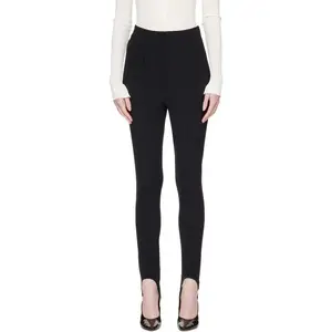 MUGLER Stirrup-cuff Slim-fit Trousers