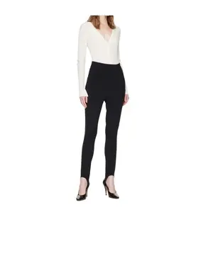 MUGLER Stirrup-cuff Slim-fit Trousers