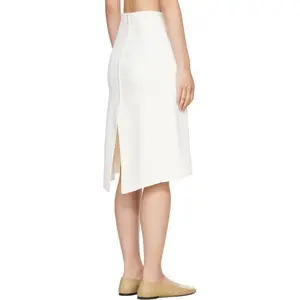 TOTEME Buttoned-back Midi Skirt