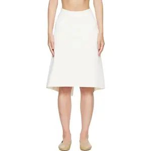 TOTEME Buttoned-back Midi Skirt