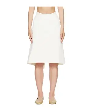 TOTEME Buttoned-back Midi Skirt