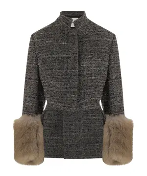 DARKPARK Textured Cuff-trim Coats