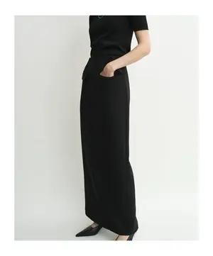 TOTEME Pleated Slit-detailed Skirt