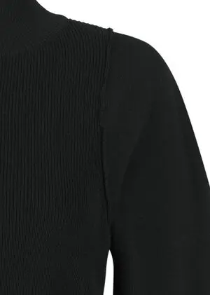 AMOMENTO Button-front Knit Cardigan
