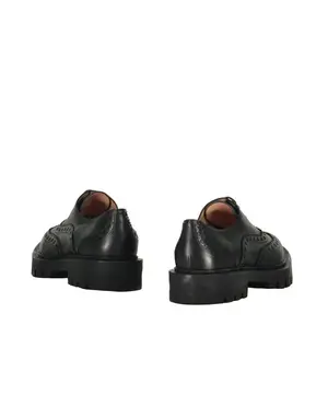 Santoni Brogue Lug-sole Oxford Shoes