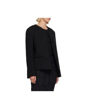 TOTEME Open-front Bouclé Blazer