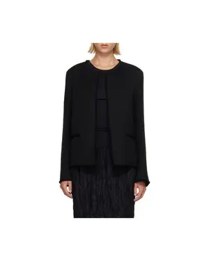 TOTEME Open-front Bouclé Blazer
