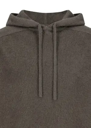 AMOMENTO Knitted Hoodie