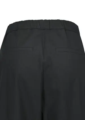 AMOMENTO Double-pleated Wide-leg Trousers