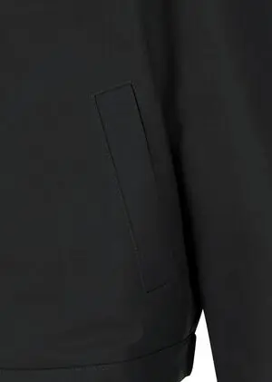 AMOMENTO Curved-sleeve Cotton Jacket
