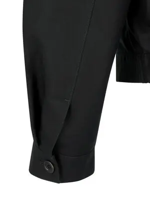 AMOMENTO Curved-sleeve Cotton Jacket