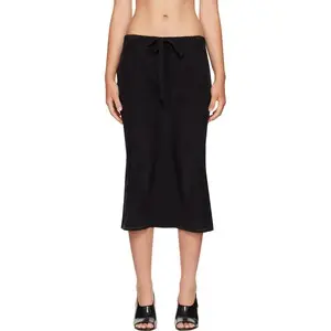 TOTEME Drawstring-waist Midi Skirt