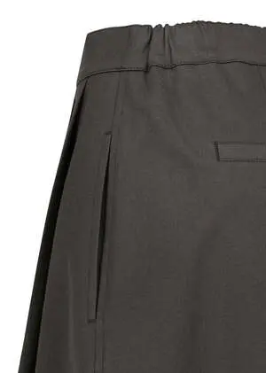 AMOMENTO Double-pleated Wide-leg Trousers