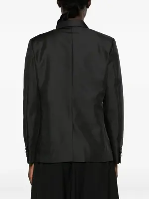 Comme Des Garçons Floral-print Blazer