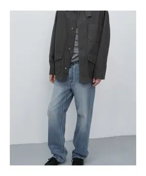 DUNST Loose Straight-leg Jeans
