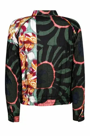 Dries Van Noten Quilted Printed Jacket