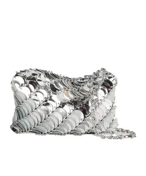 Rabanne Sparkle Baguette Bag