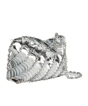 Rabanne Sparkle Baguette Bag