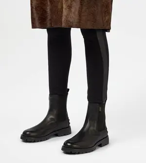 TOD'S Ankle Boots In Leather