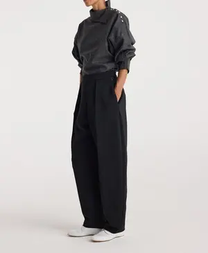 RÓHE Collared Top