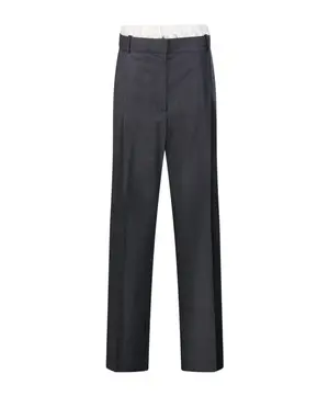 RÓHE Casual Trousers With Belt Loops - Black