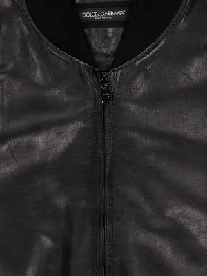 Dolce & Gabbana Dolce Gabbana Zip-up Bomber Jacket