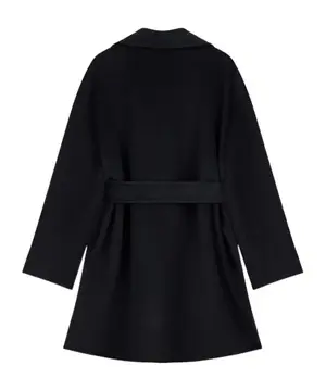 Emporio Armani Blouson Jacket In Wool And Cashmere With Wide Lapels