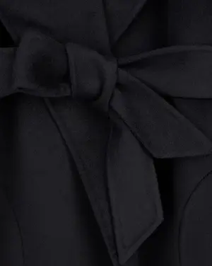 Emporio Armani Blouson Jacket In Wool And Cashmere With Wide Lapels