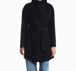 Emporio Armani Blouson Jacket In Wool And Cashmere With Wide Lapels