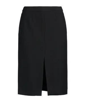 Dolce & Gabbana Minimalist Wool Pencil Skirt