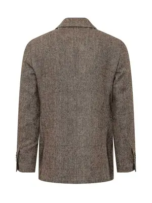 LARDINI Double-breasted Suit And Trousers Two-piece Set