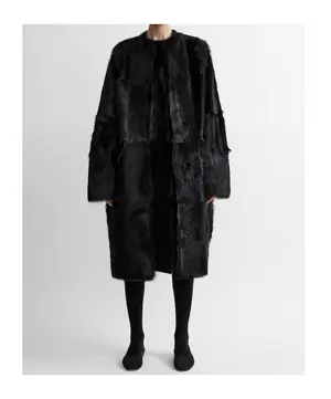 TOTEME Structured Shearling Coat