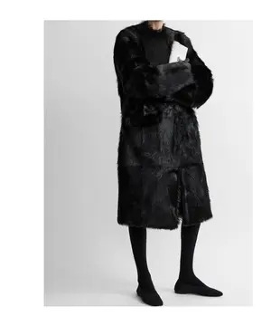 TOTEME Structured Shearling Coat