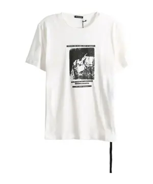 ANN DEMEULEMEESTER Baptist Graphic-print T-shirt - Ivory