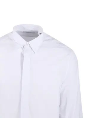 LARDINI Paflynn Concealed Placket Shirt
