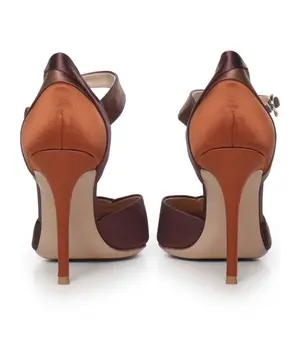 GIANVITO ROSSI Strappy Pointed Heeled Pumps