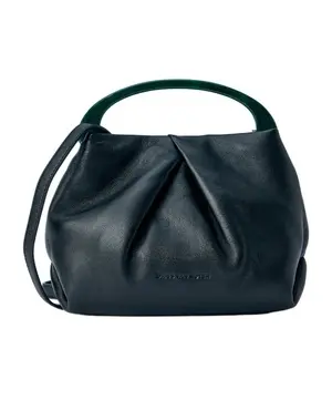 Dries Van Noten Crisp Pleated Shoulder Bag
