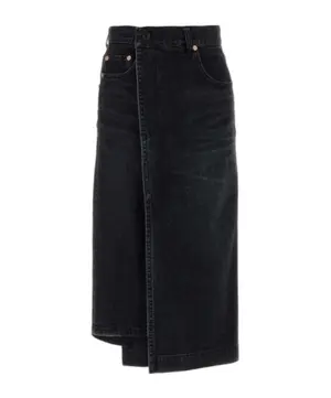 Sacai Denim Skirts