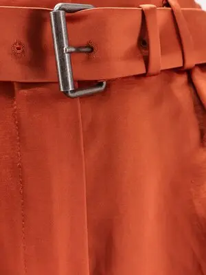 Dries Van Noten Belted Tailored Shorts