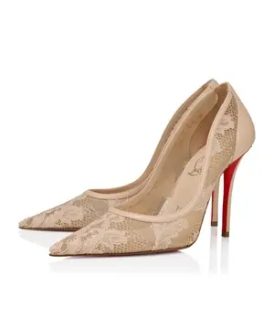 CHRISTIAN LOUBOUTIN Miss Z Mesh 100 Mm Pumps