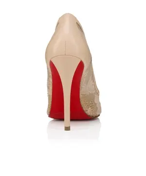 CHRISTIAN LOUBOUTIN Miss Z Mesh 100 Mm Pumps