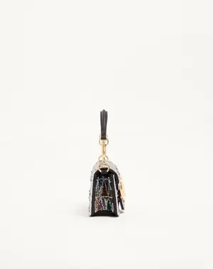 Valentino Garavani Locò Small Embroidered Shoulder Bag