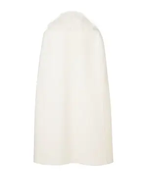 Fendi Double-sided Wool Cape
