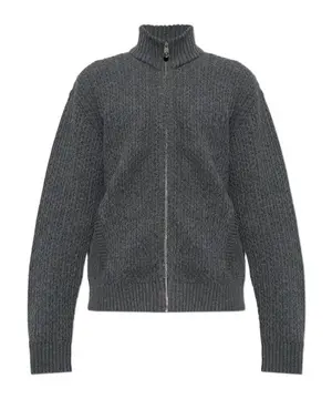 Versace High-neck Cardigan