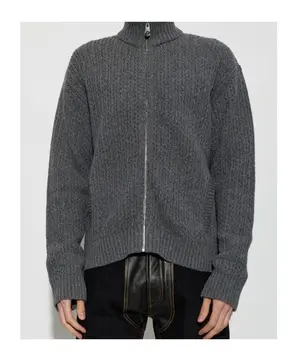 Versace High-neck Cardigan