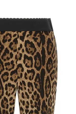 Dolce & Gabbana Dolce Gabbana Leopard Printed Leggings